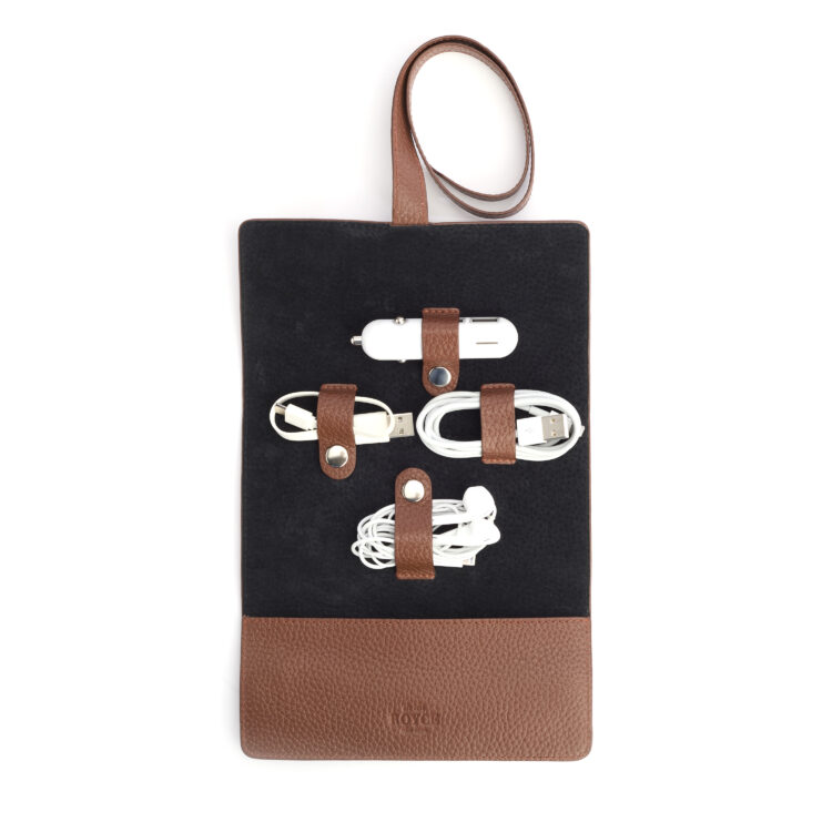 Tech Cord Organizer Roll | ROYCE New York